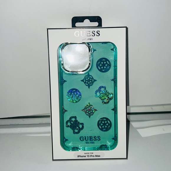 Guess | Accessories | New Green Guess Phone Case Logo Script Case For ...